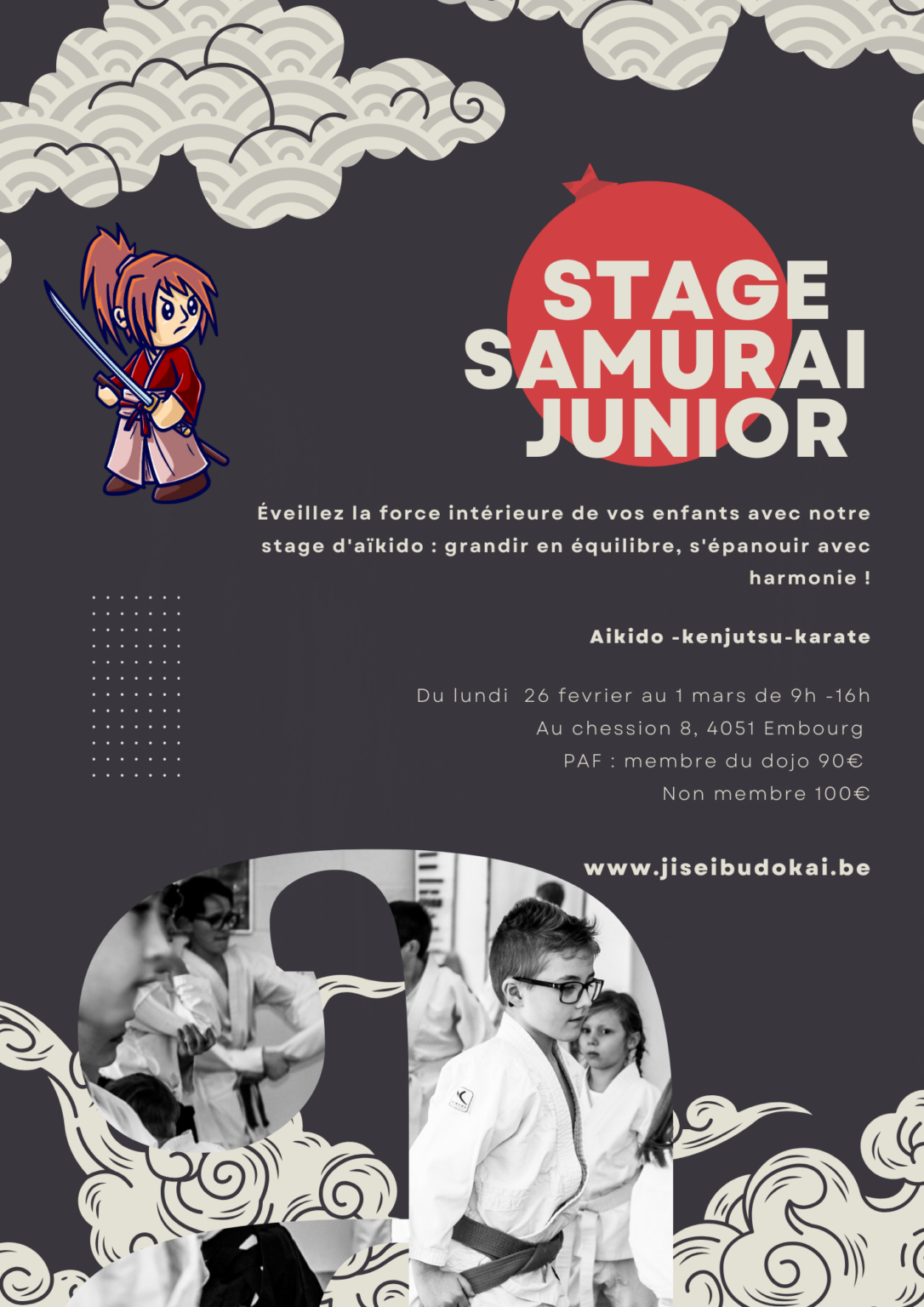 Stage samurai Junior carnaval - Jisei Budo Kai, les arts martiaux ...